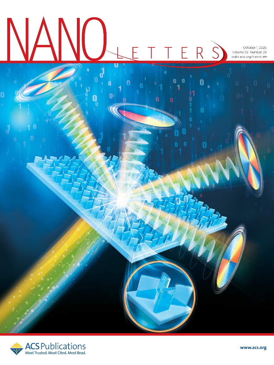 《Nano Letters》封面报道我院二氧化钛超表面器件空间任意轨道角动量光复用研究成果-物理科学与技术学院